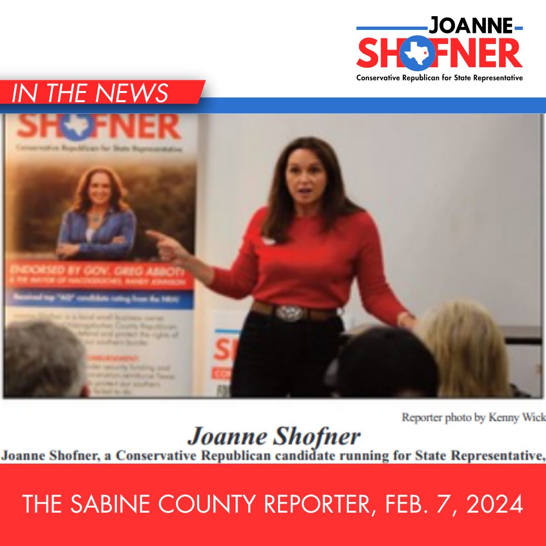 Home - Joanne Shofner Candidate for State Representative