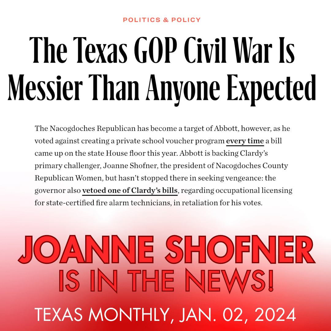 Home - Joanne Shofner Candidate for State Representative